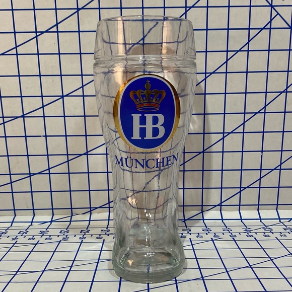 Dining | Hofbrauhaus Hb Mnchen Glass Boot 1l Blue Gold Munchen Beer ...